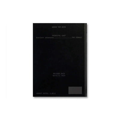 BIBLIOTHECA: Under The Skin Screenplay Book | DSMG E-SHOP