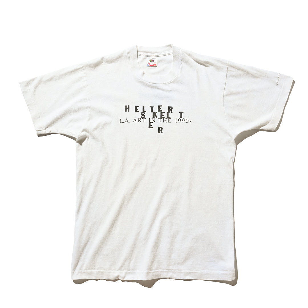 WEBER: 90S Helter Skelte La Art In The 1990S T-Shirt (White) | DSMG E-SHOP
