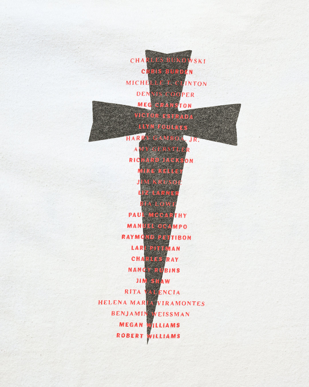WEBER: 90S Helter Skelte La Art In The 1990S T-Shirt (White) | DSMG E-SHOP