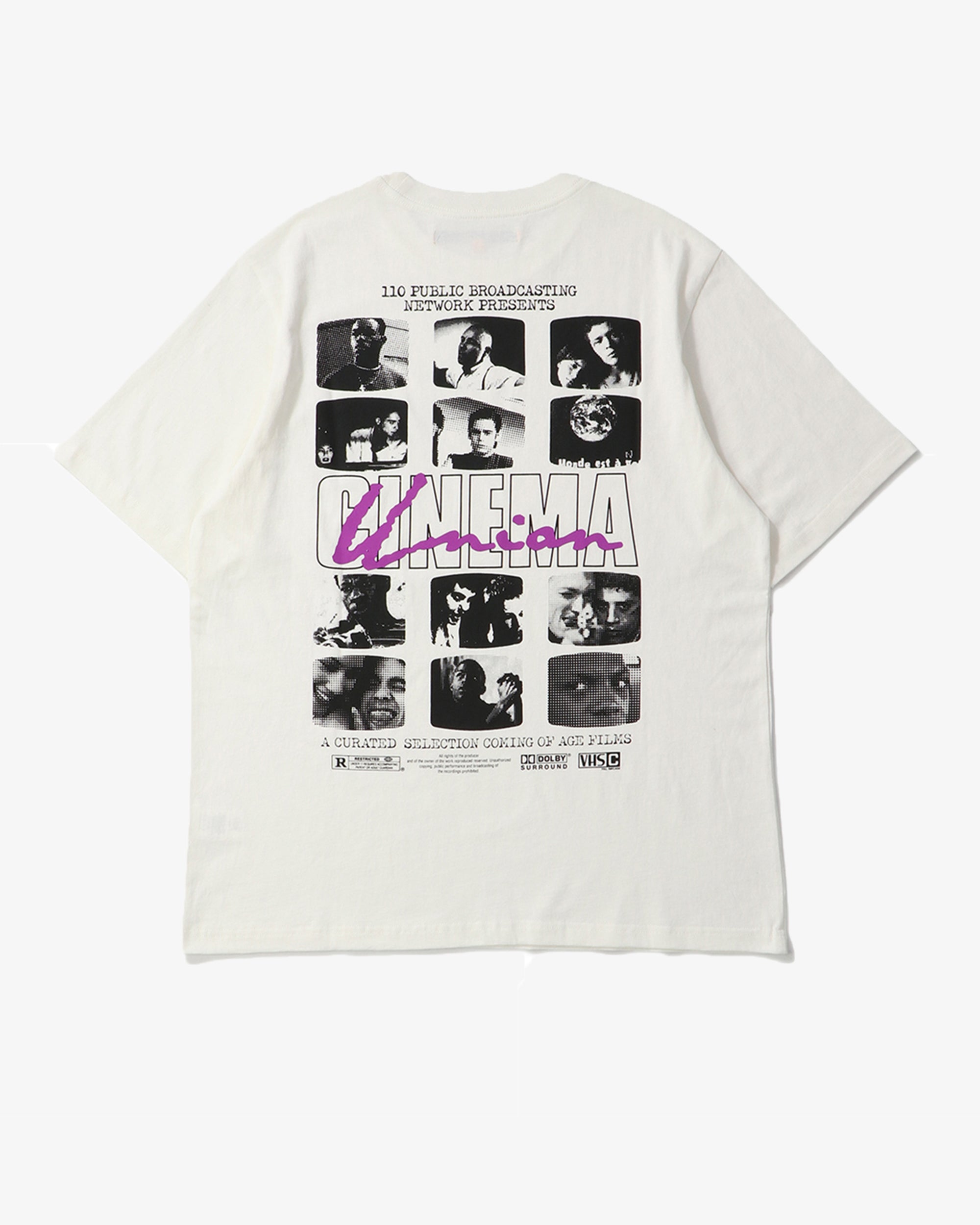 UNION: Broadcast Tee (Vintage White) | DSMG E-SHOP