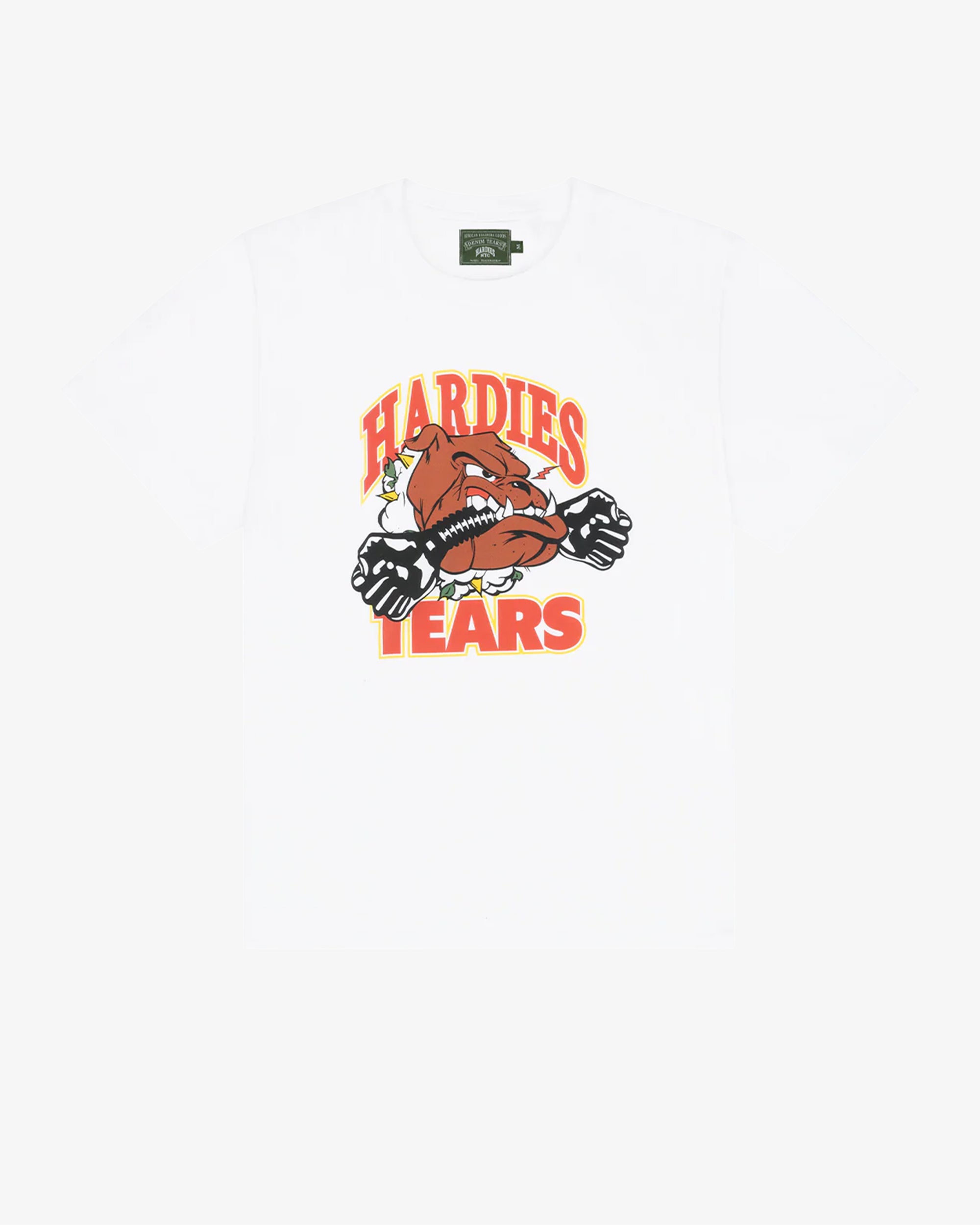 DENIM TEARS: Hardies Dog Tee White (White) | DSMG E-SHOP