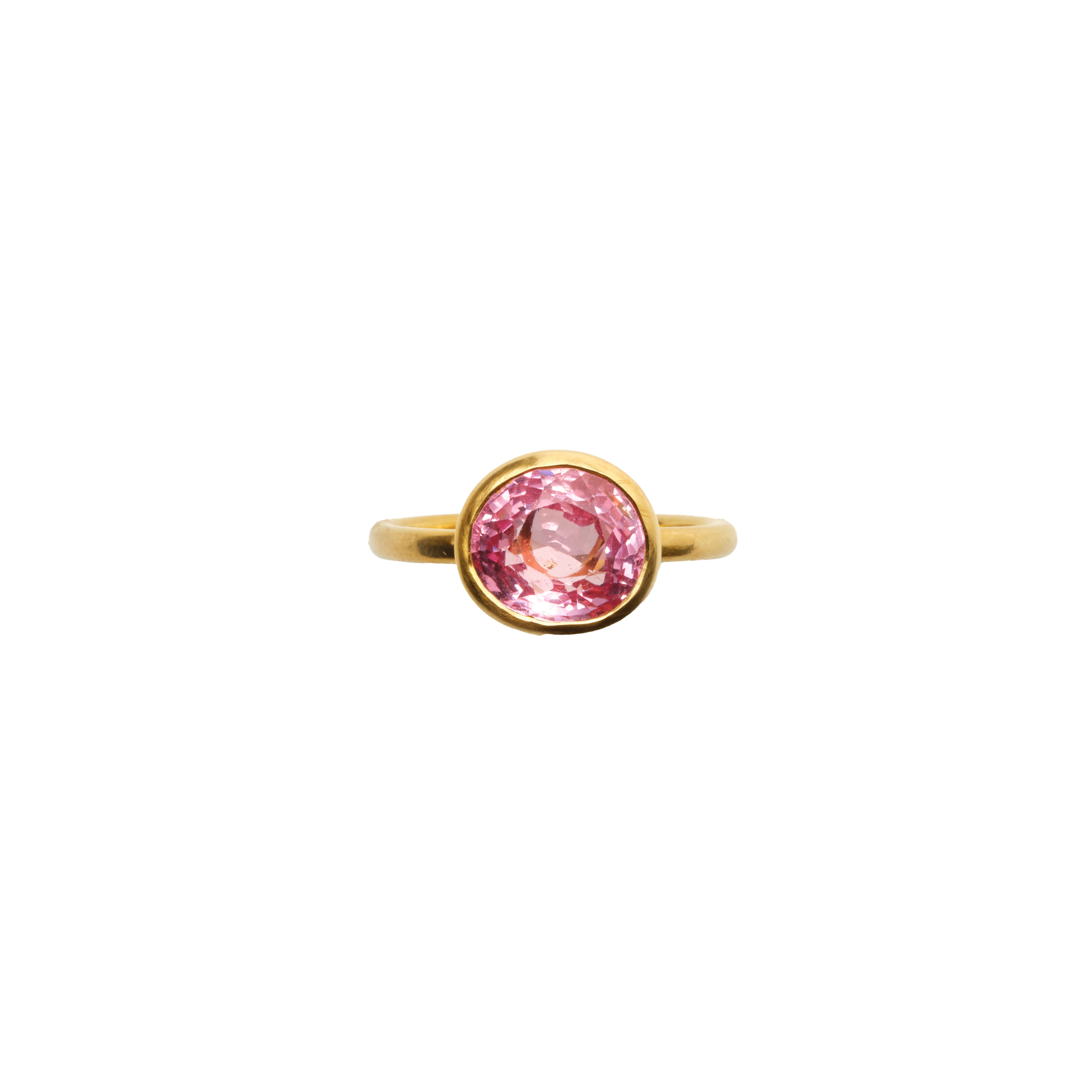 WILLIAM WELSTEAD: Natural Burmese Spinel Ring (Yg) | DSMG E-SHOP